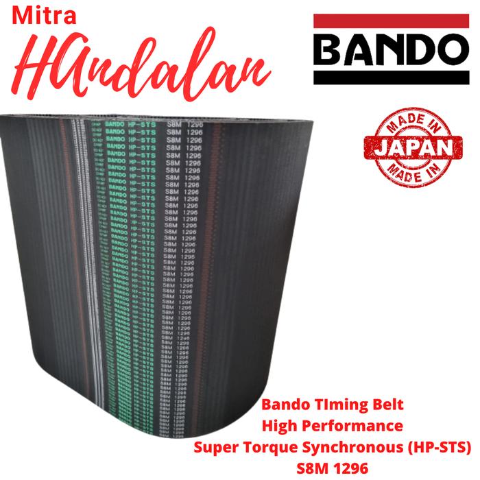 Jual Timing Belt Bando HP Super Torque Synchronous Belt HP-STS S8M 1296 - Jakarta Timur - Mitra ...