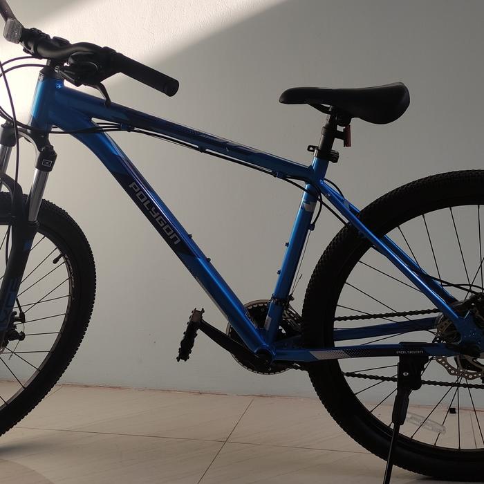 Jual Sepeda Polygon Cascade 2 MTB Biru 27" Bekas Pemakaian Jarang ...