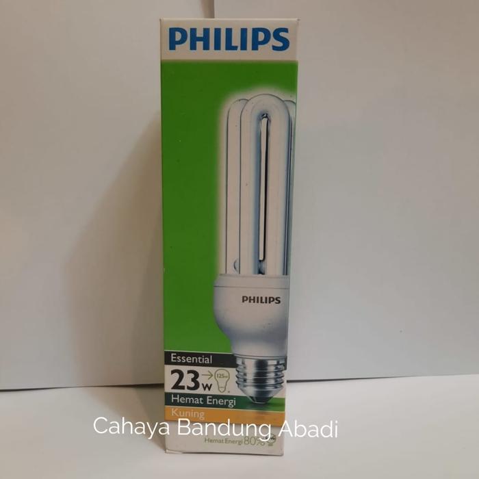 Jual Lampu Philips Essential 23 Watt Kuning 82 - Kota Bandung - Cahaya Bandung Abadi | Tokopedia