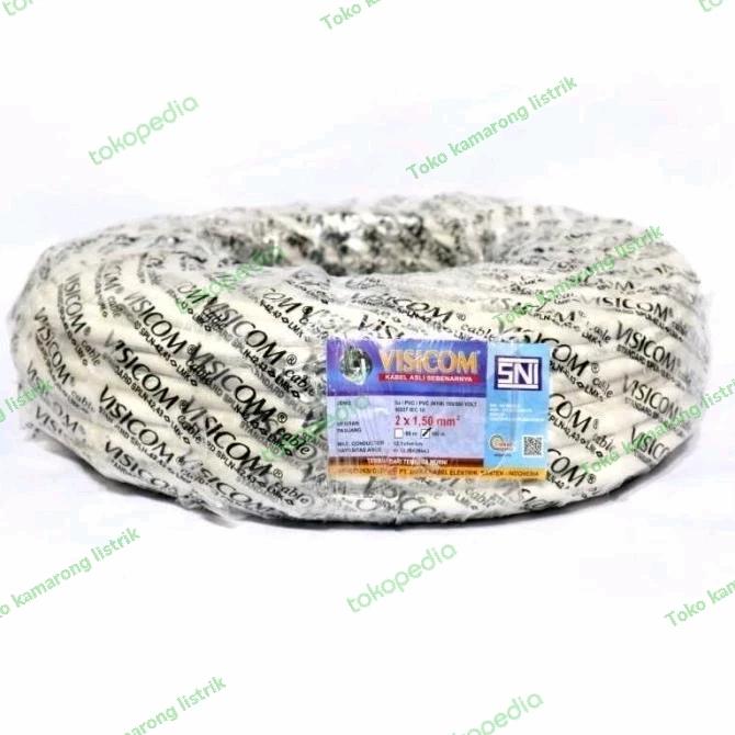 Jual kabel tunggal Visicom NYM 2x1.5 - Kota Makassar - Toko kamarong ...