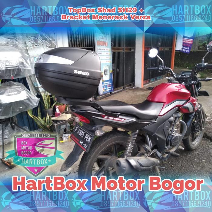 Jual Paket Bracket Verza & Box Motor ORI SHAD SH29 SH 29 Box Touring ...