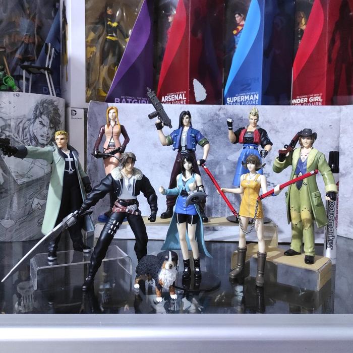 Jual Final fantasy VIII figure set - ff8 squall rinoa angelo and others ...
