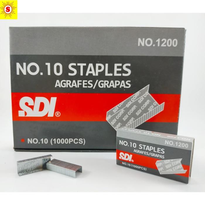 Jual ISI STAPLES SDI NO. 10 (20 BOX KECIL) - Jakarta Barat - ATK Pasar Pagi | Tokopedia