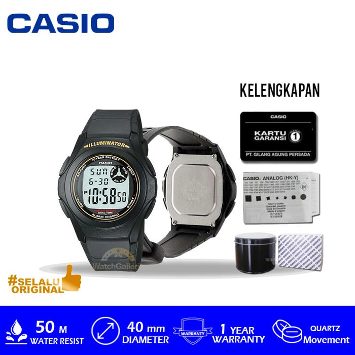 Promo Casio General F-200W-9ADF with BOX Kaleng Bergaransi Resmi - Jakarta Barat - GrosirGshock ...