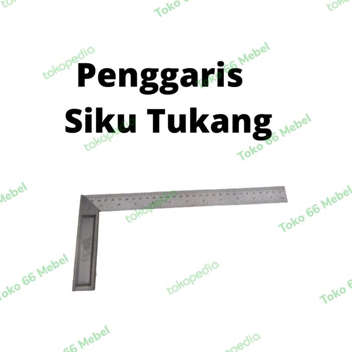 Jual Siku Tukang 12 inch / Penggaris Tukang 30 cm / Siku L - Kab. Pati ...