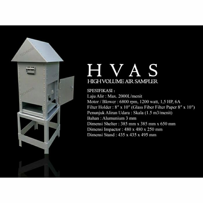 Jual hvas tsp sampling / High volume air sampler - Kab. Bogor ...