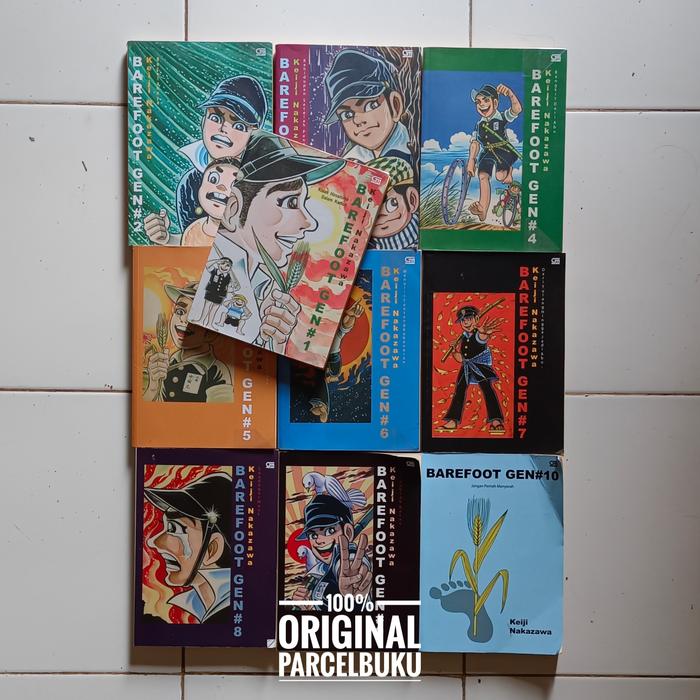 Jual Komik Sejarah Jepang Barefoot Gen Keiji Nakazawa - Kota Malang ...