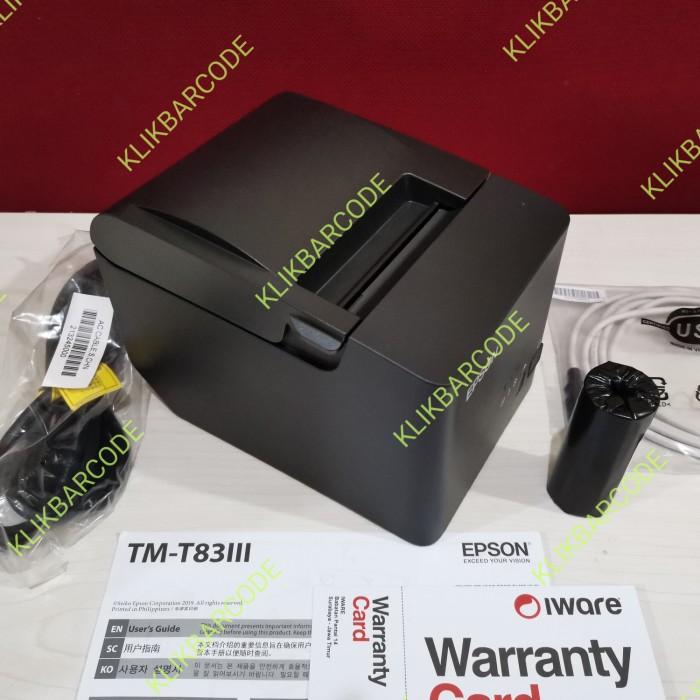 Jual EPSON PRINTER POS KASIR THERMAL TM-T83III | TMT 83III ( USB ...