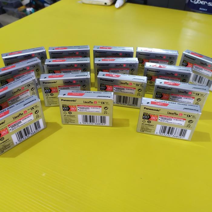 Jual Kaset Mini Dv New Panasonic Original Untuk Handycam Sony Panasonic ...