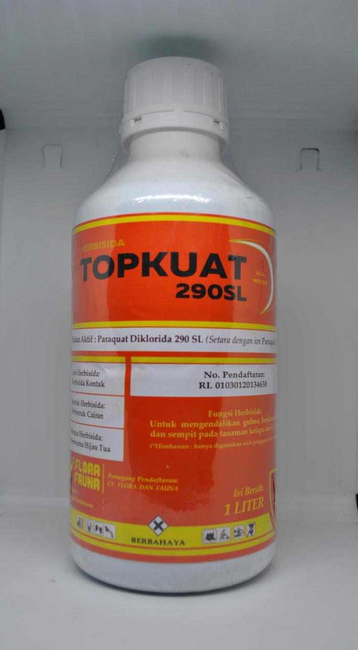 Jual TOPKUAT 290SL + RACUN RUMPUT BAKAR + HERBISIDA - 1000 ml - Kab ...