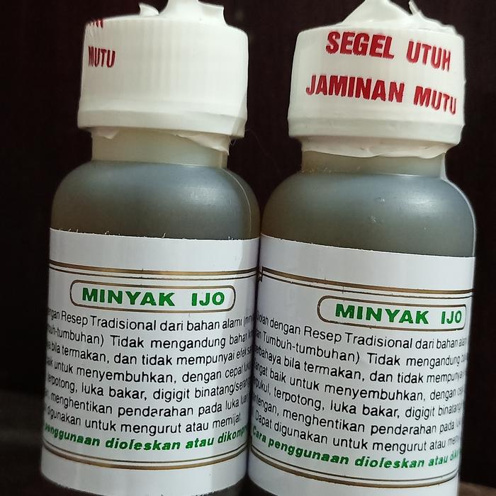 Jual MINYAK HERBAL TRADISIONAL - MINYAK IJO ( BOTOL KECIL) - Jakarta ...
