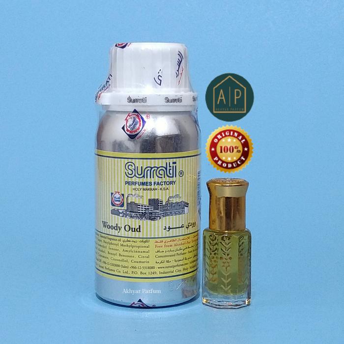Jual Parfum Woody Oud by Surrati botol tola | Parfum arab original ...