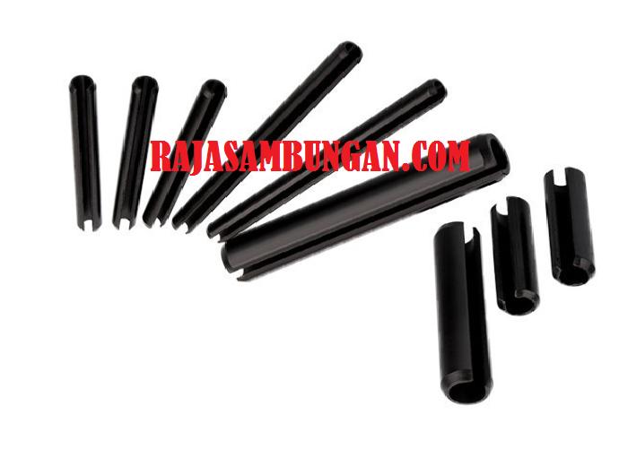Jual Roll Pin C Hitam M 6 x 60 mm Selongsong Baut Baja Slotted Spring ...
