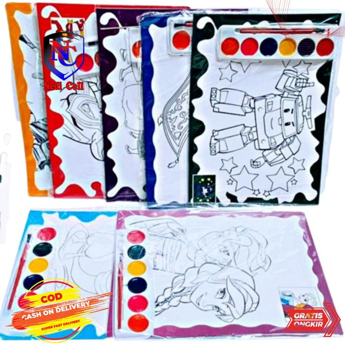Jual stiker Belajar mengenal warna dan mewarnai - Jakarta Pusat - CV ...