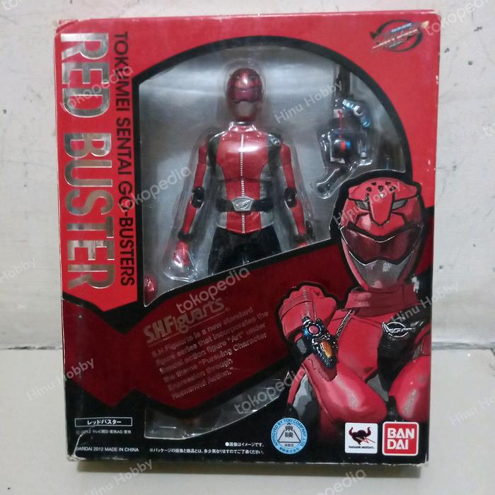 Jual SHFiguarts SHF Tokumei Sentai Go-Buster Red Buster - Kab. Sidoarjo ...