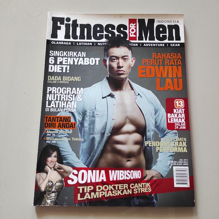 Jual Majalah Fitness For Men Juli 2013 Cover Edwin Lau Di Seller Hachi - Cengkareng Timur, Kota ...