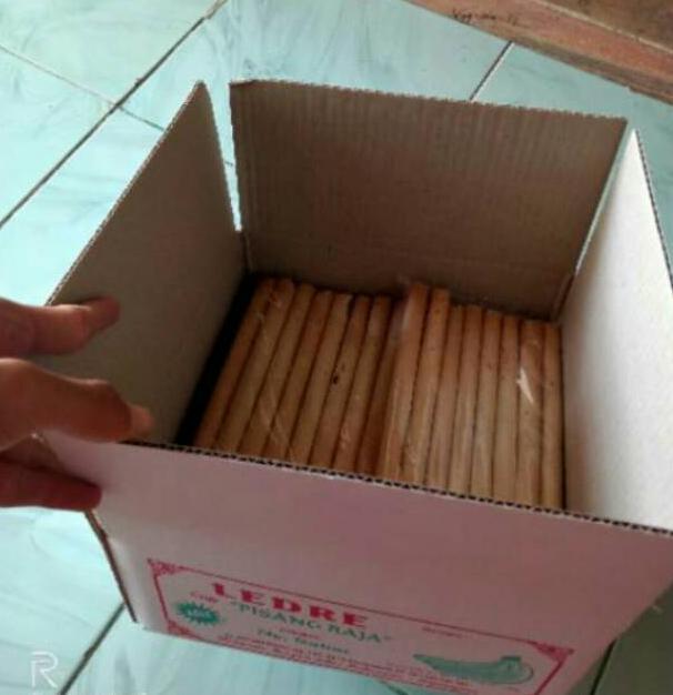 Jual Ledre cap "pisang raja" bu sabar jajanan khas bojonegoro (isi 60 ...