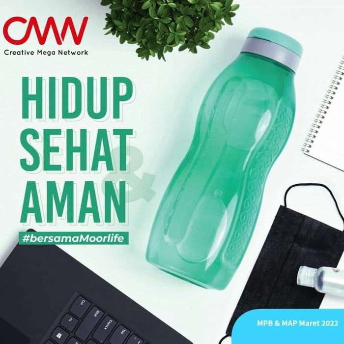 Jual Botol Minum 2 Liter/Botol moorlife Raya/Botol plastik Bpa free ...