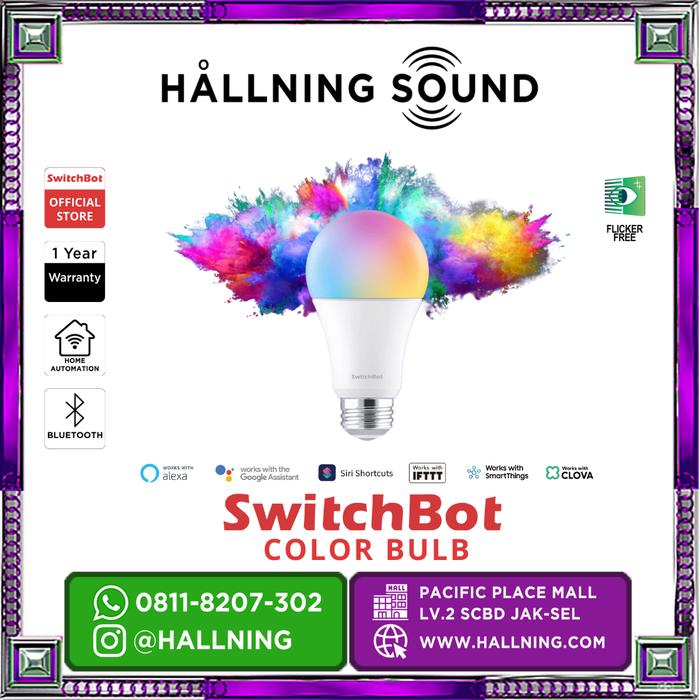 Promo SwitchBot Smart Color Bulb E27 10W - Jakarta Selatan - HallningSound | Tokopedia