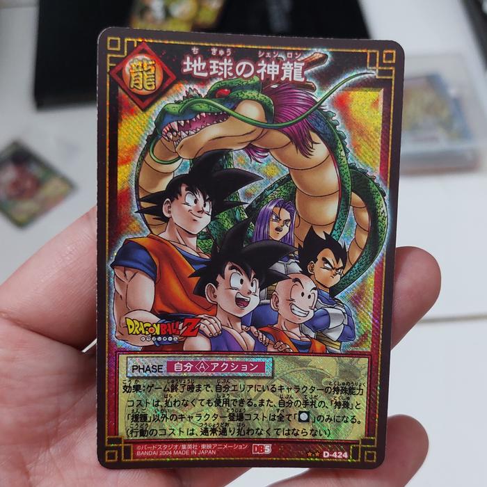 Jual Kartu Dragon Ball Collection Card Family Goku And Shenron Original ...