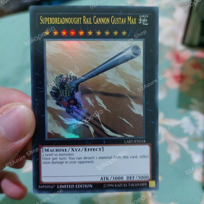 Jual Superdreadnought Rail Cannon Gustav Max - Ultra Limited LART yugioh - Kota Palembang ...