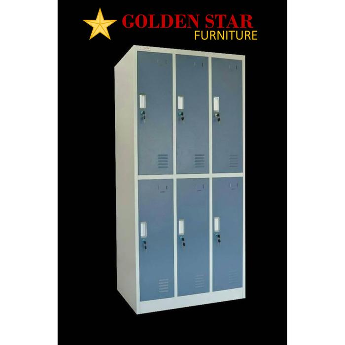 Jual Lemari Locker loker 6 pintu Besi Star / informa Import - Kota ...