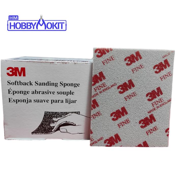 Jual 3M 02604 SOFTBACK SANDING SPONGE FINE - Kota Bandung - HOBBY MOKIT ...