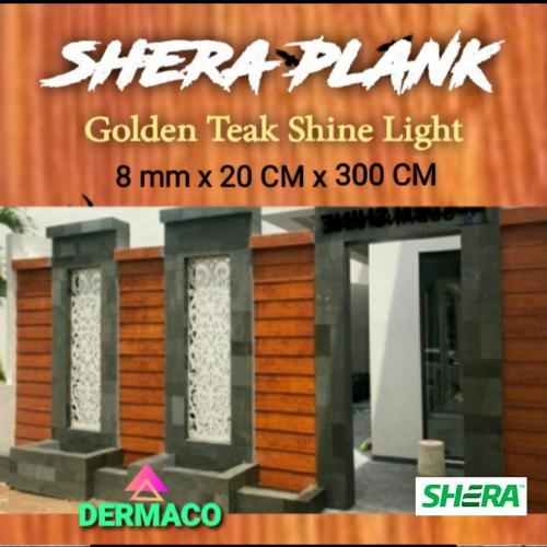 Jual SHERA PLANK GOLDEN TEAK SHINE LIGHT 20 CM / LISPLANG GRC ...