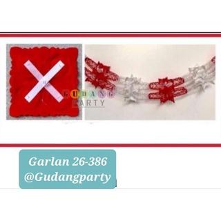 Jual Garlan Dirgahayu/Garlan Merah Putih/Garlan HUT RI/Garlan ...