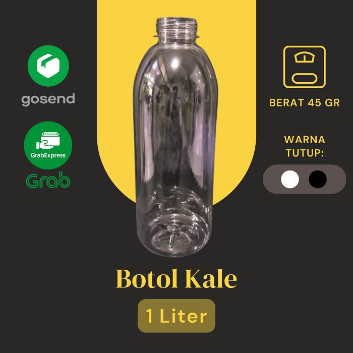 Jual Botol Plastik Kale / Botol PET Kale 1L (45 Gr) - Kota Bekasi ...