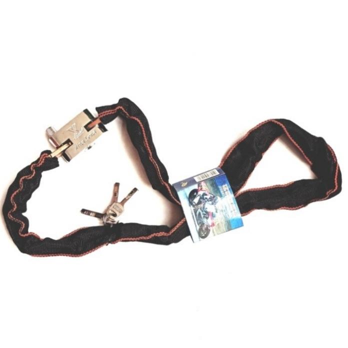Jual Gembok rantai 100 cm-gembok pagar gembok motor /gembok sepeda ...