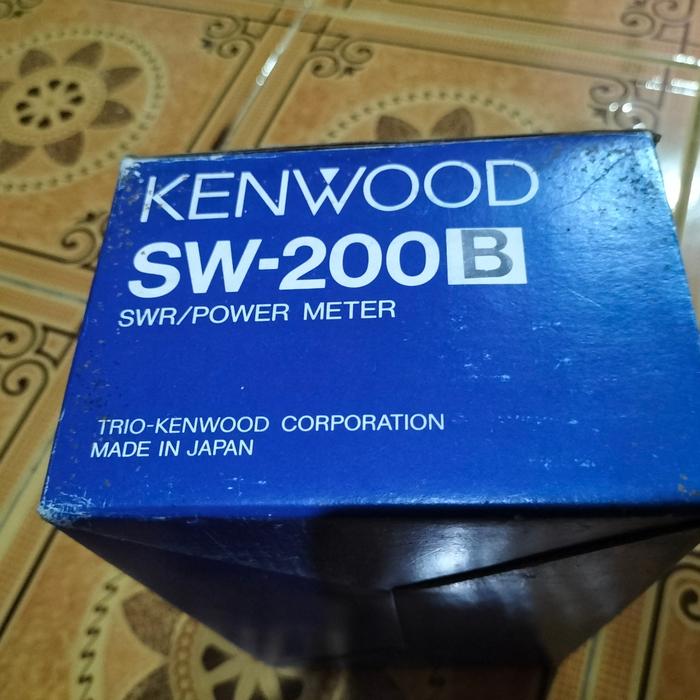 Jual swr power meter kenwood sw200 vhf dan uhf coupler swc2 - Kab ...