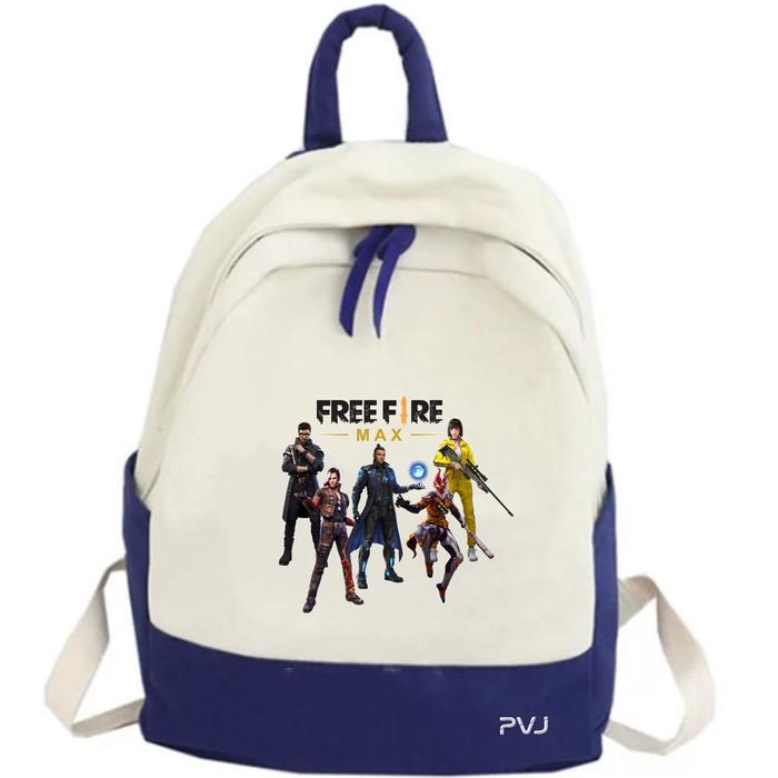 Jual Tas FF karakter Free Fire Ransel Sekolah Anak Laki Laki SD - Biru ...