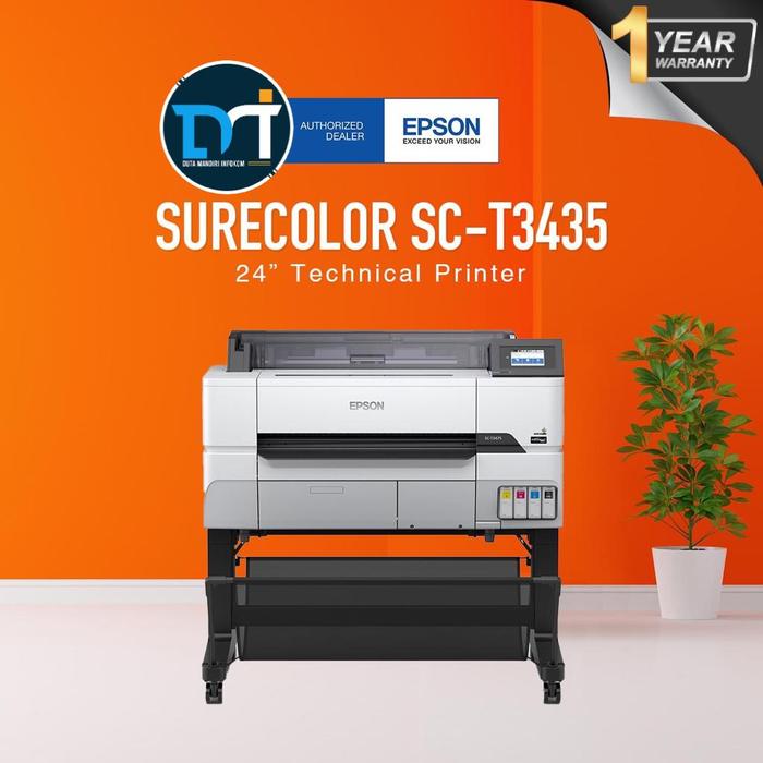 Promo Epson SureColor SC-T3435 - 24” Technical Printer Large Format ...