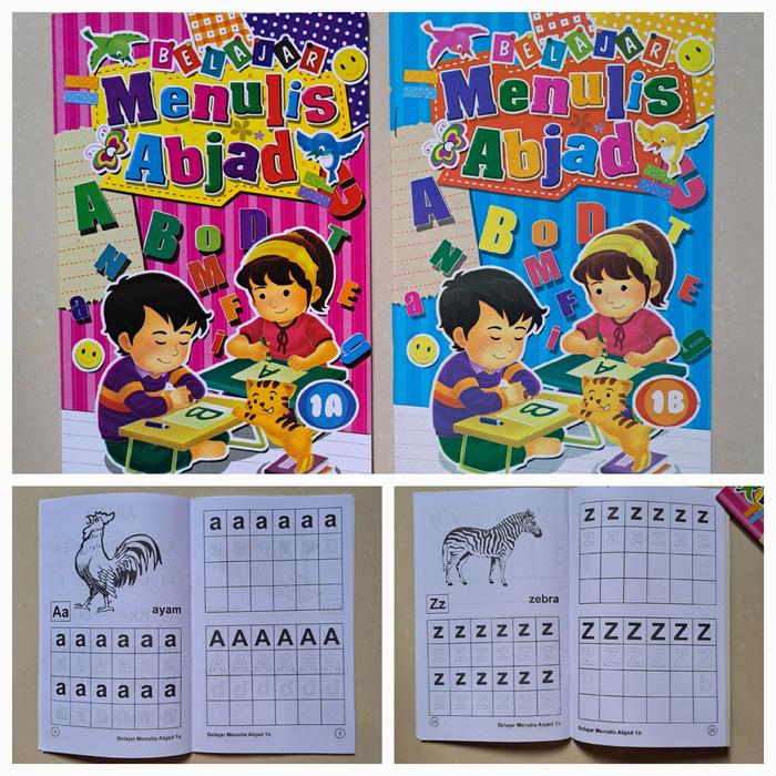 Jual Buku anak belajar Membaca Menulis Mewarnai Calistung Cerita Puzzle ...