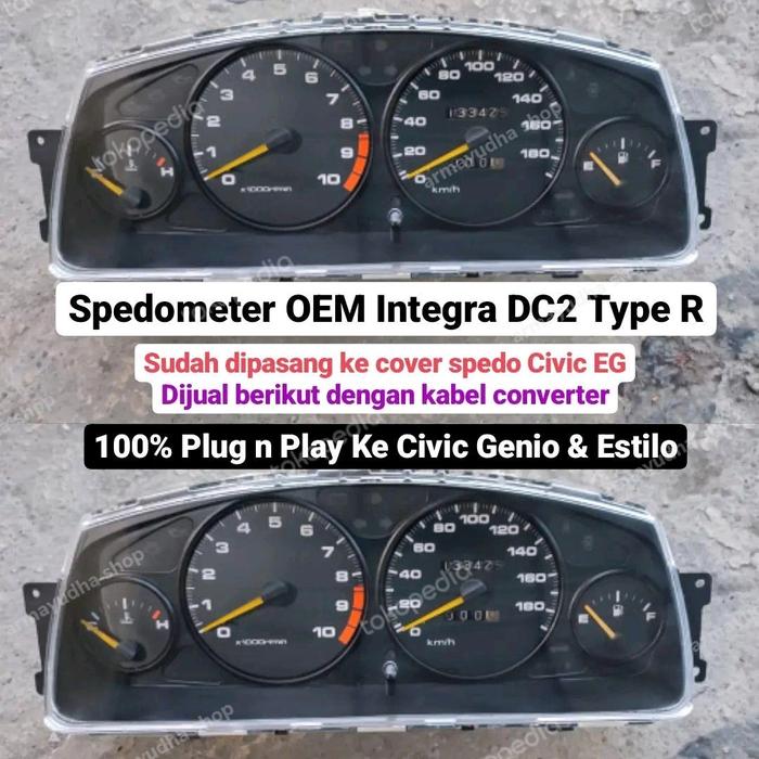 Jual Speedometer honda integra DC2 type R PnP Civic Genio Estilo - Kota ...