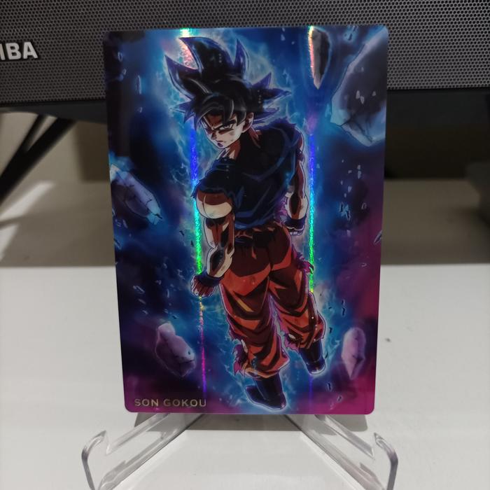 Jual Kartu Dragon Ball Wafer Son Goku Ultra Instinct Holo Refractor | RARE - Jakarta Barat ...