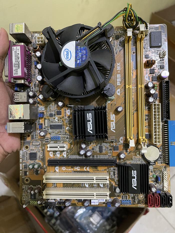 Jual Mainboard LGA 775 Processor Core 2 Duo plus Fan - Kota Bekasi ...