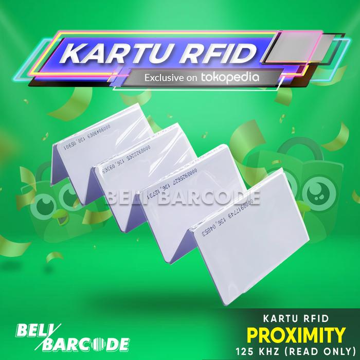 Jual BLANK ID CARD PROXIMITY - KARTU ID CARD RFID PROXIMITY PUTIH POLOS ...