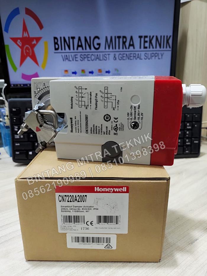 Jual ELECTRIC DAMPER ACTUATOR HONEYWELL CN7220A2007 - Kota Bandung ...