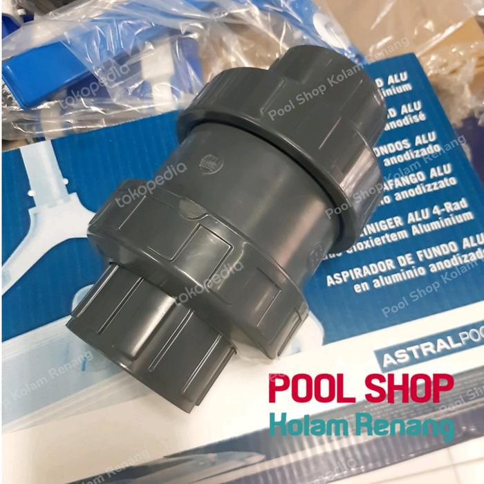 Jual Check Valve 3" (inch) Astral / Check Valve Kolam Renang Astral ...
