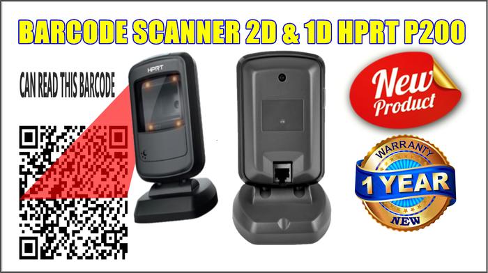 Jual 2D HPRT P200 SCANNER BARCODE OMNI PESAING ZEBRA DS9208 DS9308 ...
