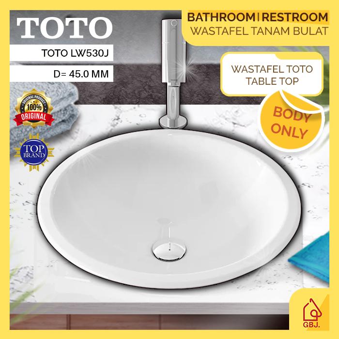 Jual WASTAFEL TANAM BULAT TOTO LW530J (BODY ONLY) / WASHTAFEL CUCI ...