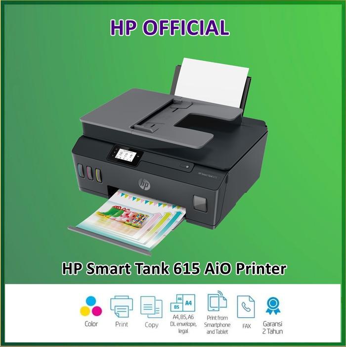 Promo HP Smart Tank 615 All In One Wireless Printer HP 615 HP615 ...