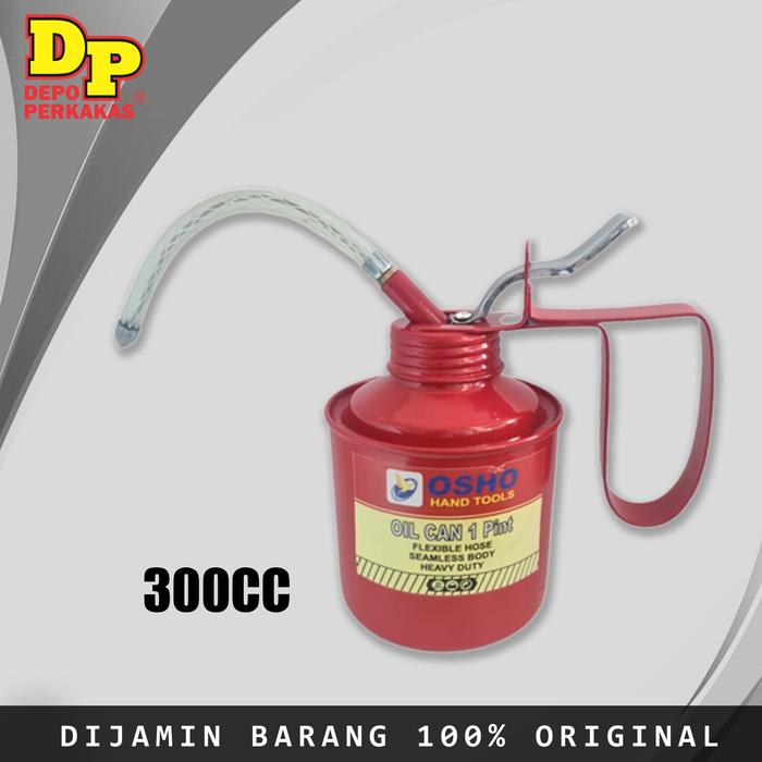 Jual Oil Can / Kaleng Oli / Wadah Oli / Tempat Oli 1/2 Pint 300cc OSHO ...