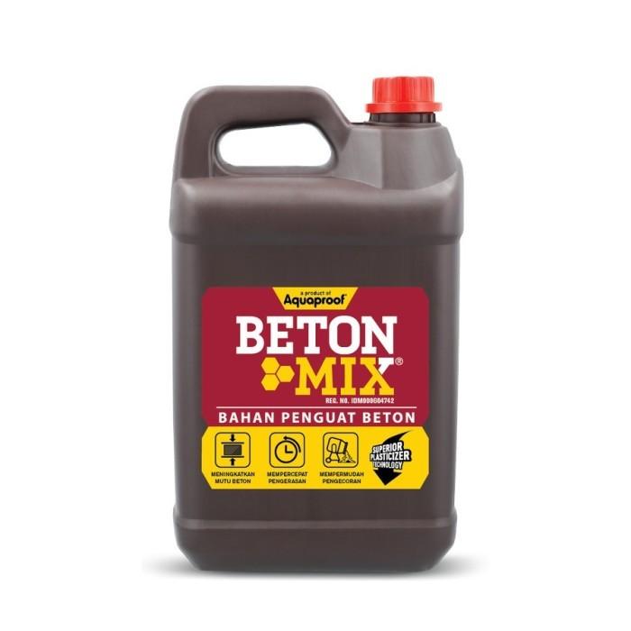 Jual Cairan Obat Pengeras Beton BETONMIX 5 Ltr 1 Gln / Obat Cor Beton ...