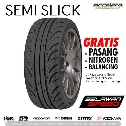 Jual BAN MOBIL SEMI SLICK TERMURAH RING 17 ACCELERA 651 SPORT 215/45 ...