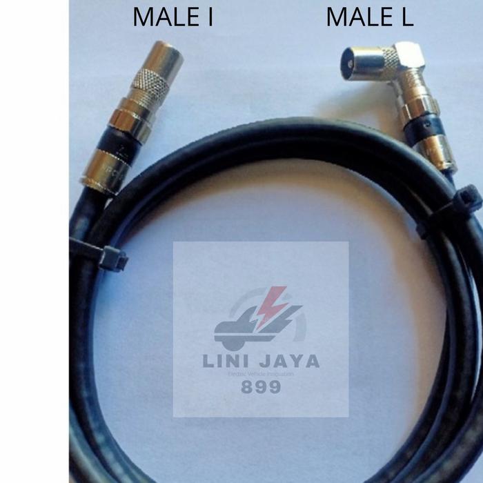 Jual KABEL ANTENA TV JACK COMPRESSION 1 METER KABEL ANTENA TV MALE TO MALE - Kota Bekasi - LINI ...
