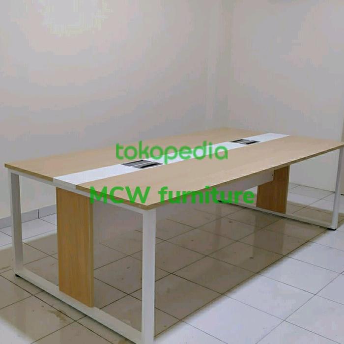 Jual MEJA MEETING UNO 240X120/MEETENG TABLE UCT 7763 N/MEJA RAPAT UNO ...