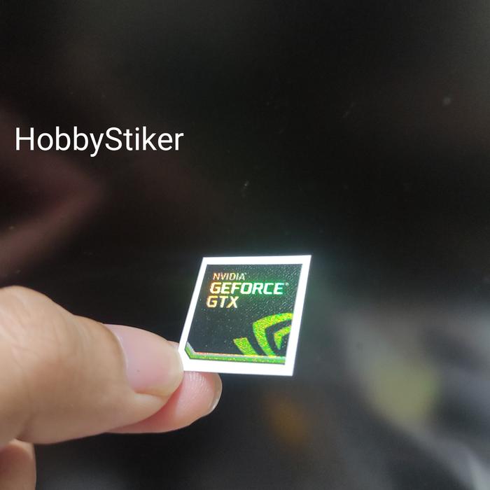 Jual Stiker nvidia gtx untuk pc laptop efek hologram - Jakarta Timur ...